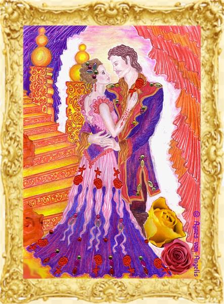 Count of Monte Cristo and Mercedes, c.2017 - Agnes von Angelis AvA ...