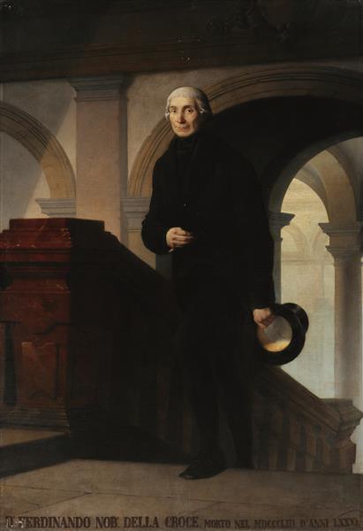 Portrait of Ippolito Ferdinando Della Croce, 1853 - Carlo De Notaris ...