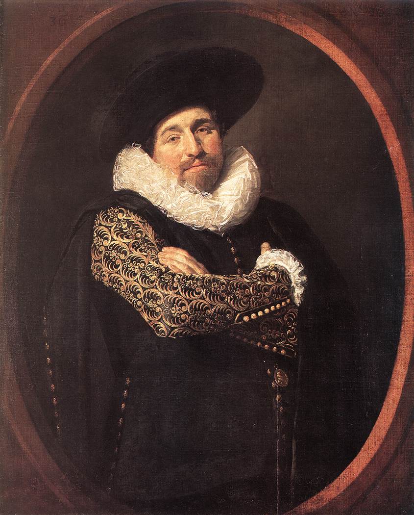 Portrait of a Man, 1622 - Frans Hals - WikiArt.org